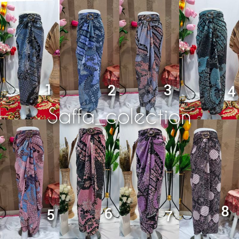 Jual rok lilit batik/rok serut batik | Shopee Indonesia