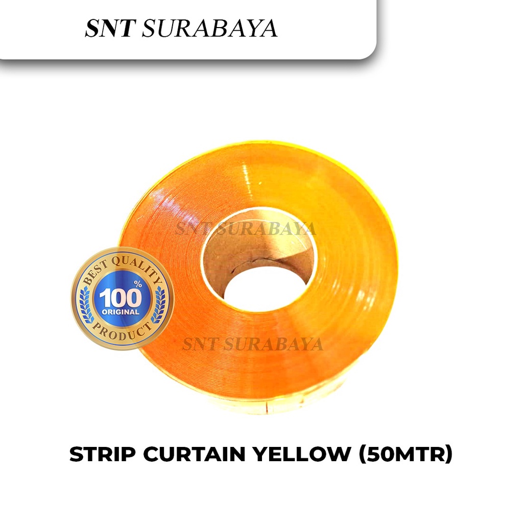 Jual TIRAI PVC KUNING 50MTR - STRIP CURTAIN YELLOW - JUAL TIRAI PVC ...