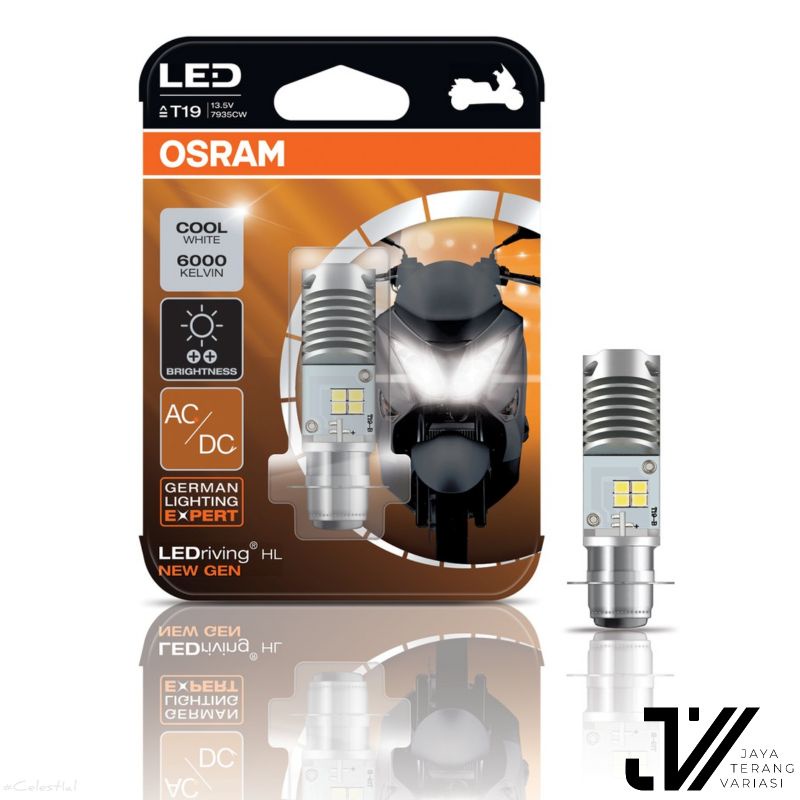 Jual Lampu LED motor Osram T19 H6 GEN 2 AC/DC BEBEK/MATIC /DOP k1 OSRAM T19 H6 | Shopee Indonesia