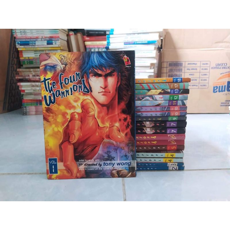 Jual Komik Level Four Warriors Kumala Comics Andy Seto Tony Wong ...