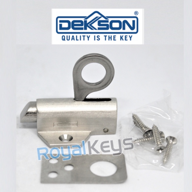 Jual Kunci Jendela Kayu Grendel Spring Knip Dekson Dekkson SK 018 BR ...