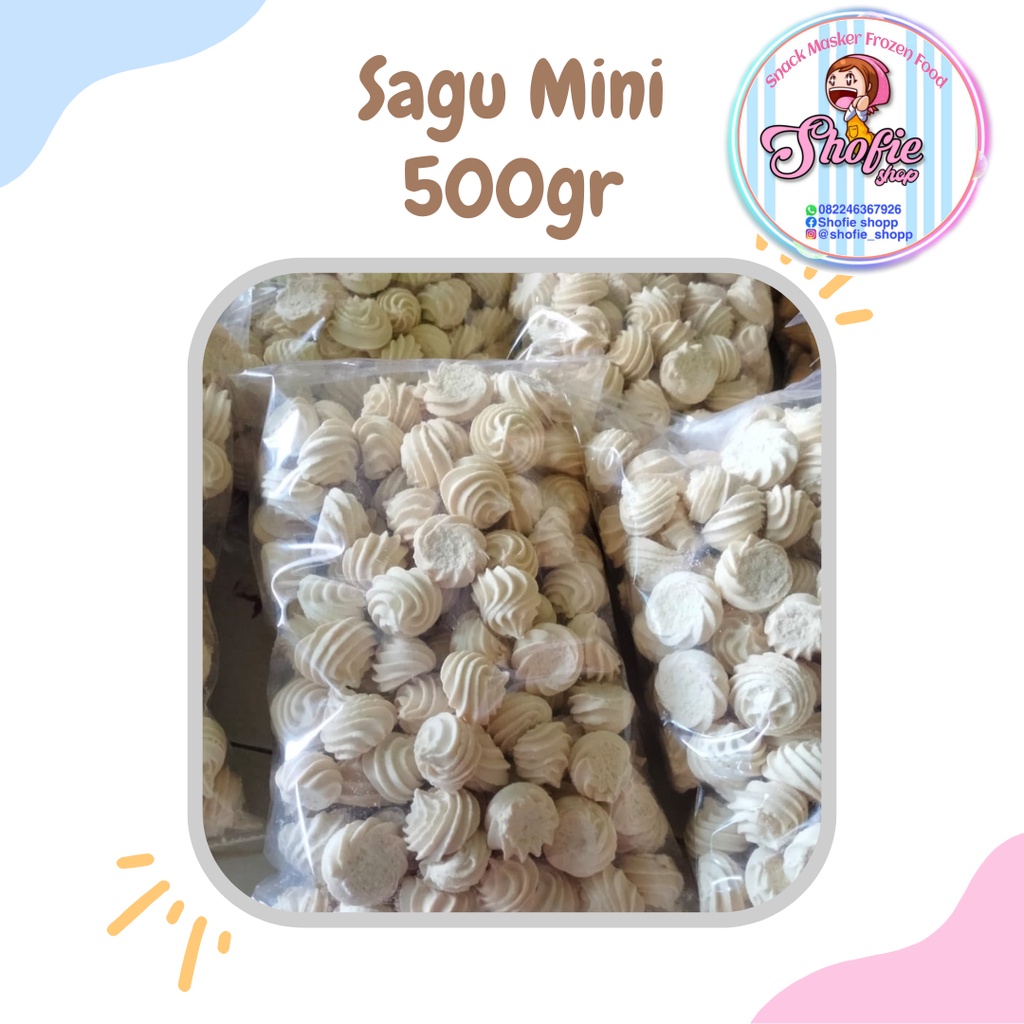 Jual Kue Sagu Mini 500 gram | Shopee Indonesia