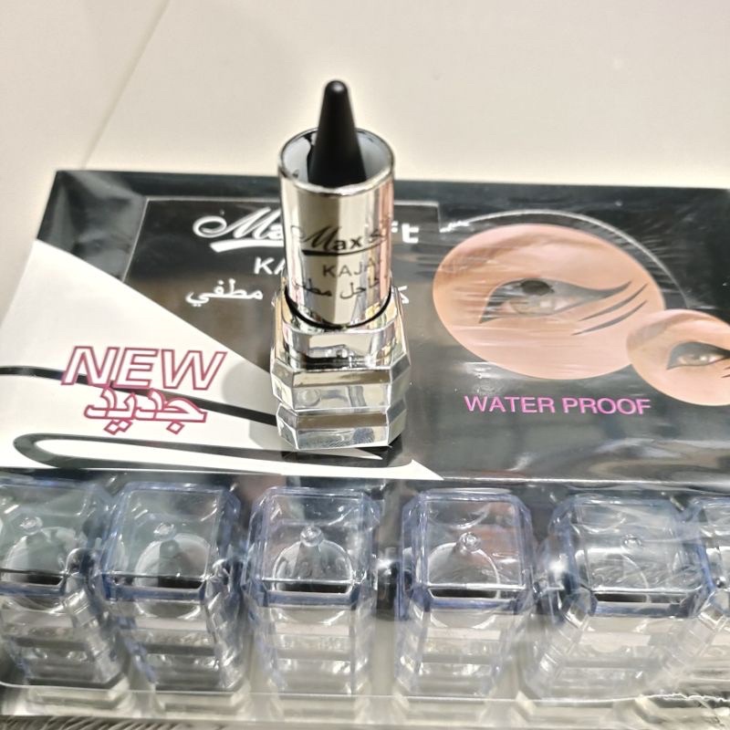 Jual Celak mata celak arab kajal max soft eyeliner waterproof original ...