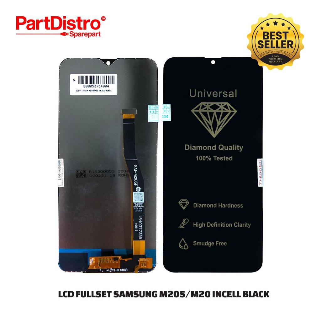 Jual LCD TOUCHSCREEN SAMSUNG M205 (GALAXY M20) BLACK | Shopee Indonesia