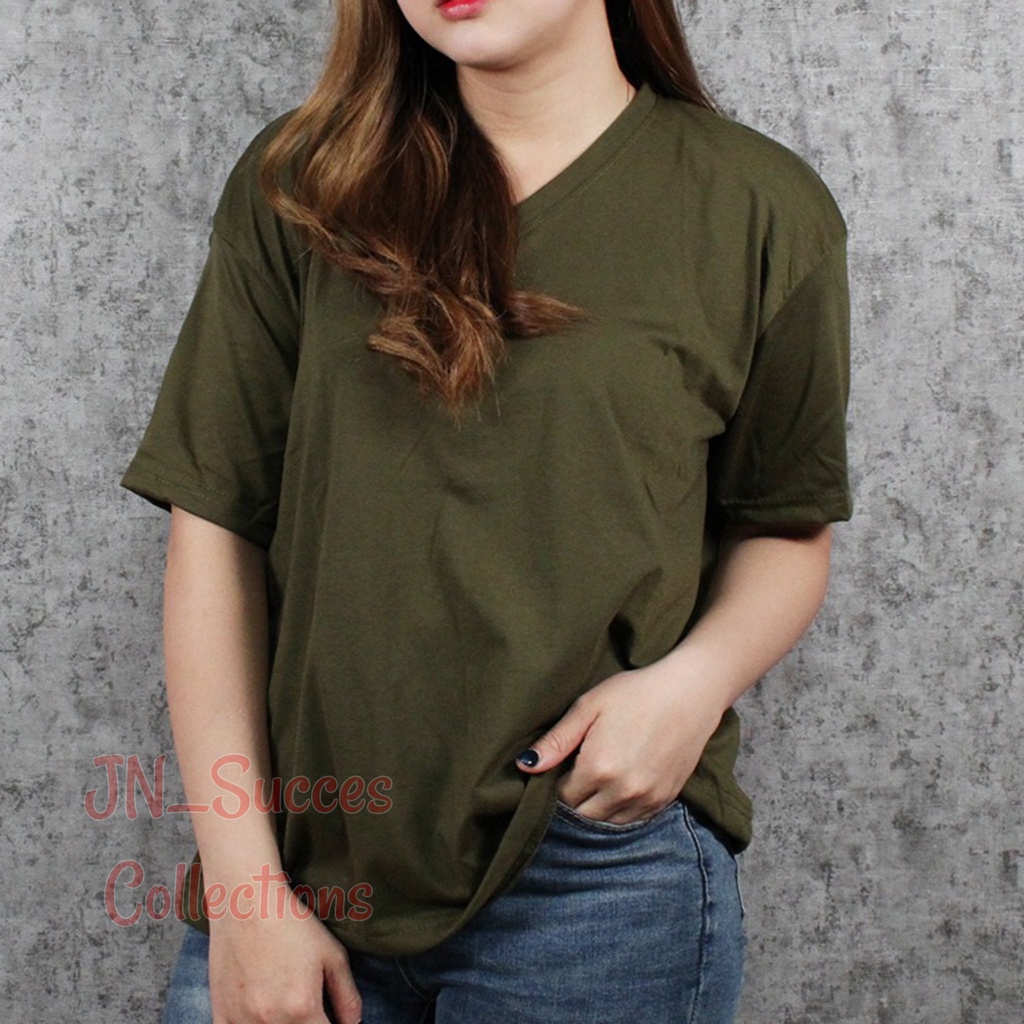 Jual KAOS V NECK WANITA / KAOS WANITA LENGAN PENDEK / KAOS MURAH ... Jual KAOS V NECK WANITA / KAOS WANITA LENGAN PENDEK / KAOS MURAH ...