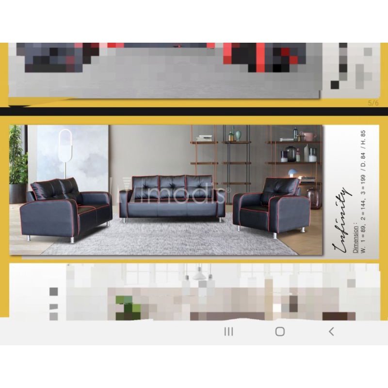 Jual Sofa Modis set 3+2+1DUDUKAN bisa partial hanya 3/2/1 dudukan sofa ...