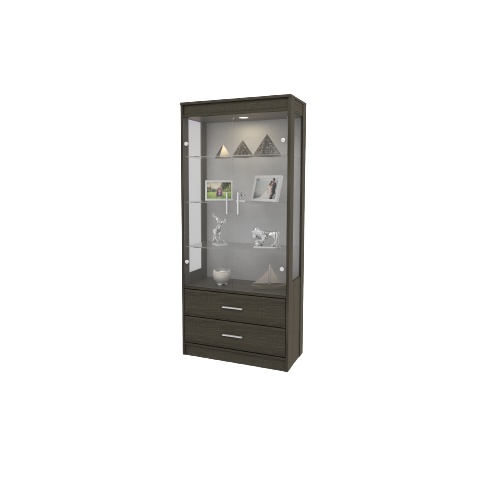 Jual LEMARI KACA/ LEMARI DISPLAY - JAZZ LH800 - URBINO | Shopee Indonesia