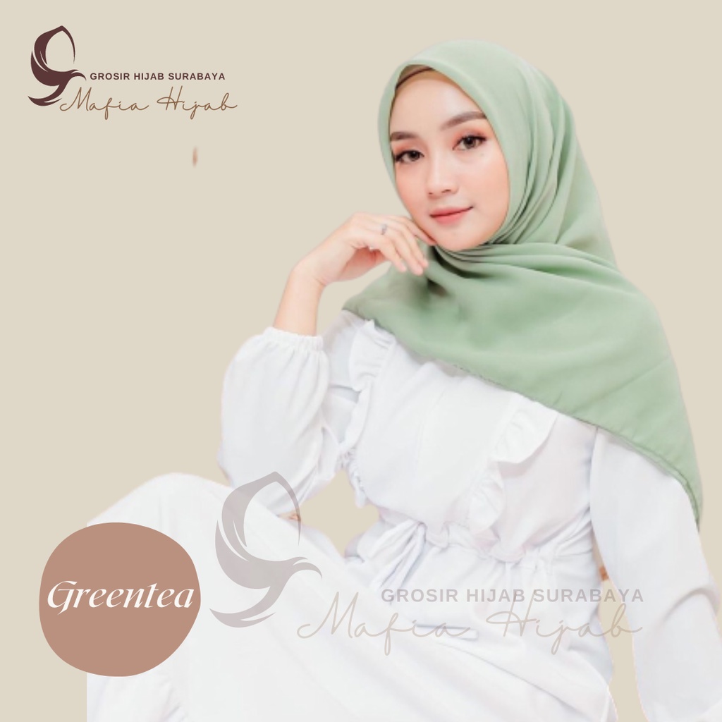 Jual { Mafia hijab } Bella square premium quality hijab bella aquare segiempat bisa cod | Shopee ...