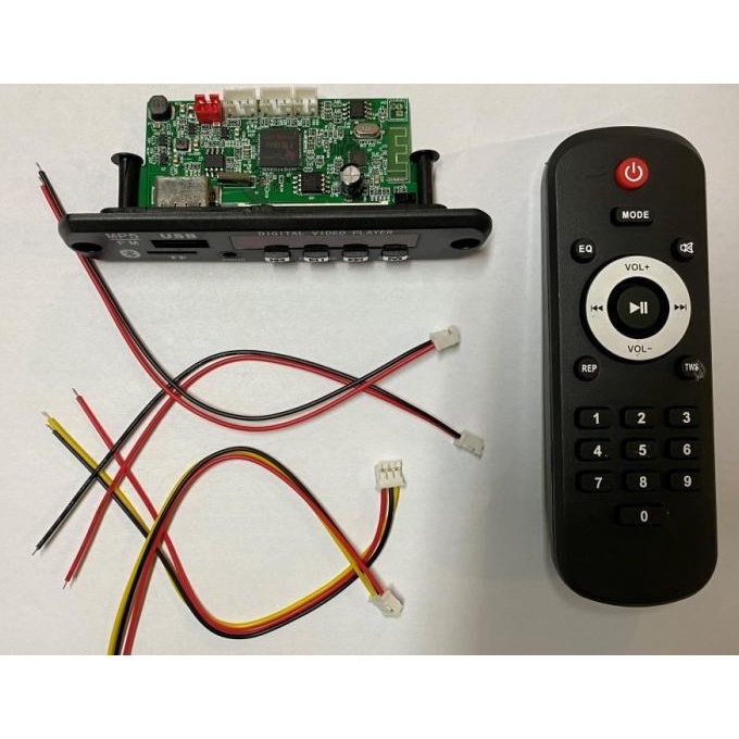 Jual Kit Video Player MP5 Bluetooth USB Lengkap 1 set + Remote | Shopee ...