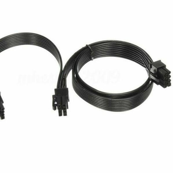 Jual KABEL MODULAR PCIE 8 PIN TO 8 (6+2) PIN DUAL PREMIUM QUALITY ...