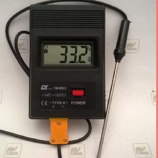 Jual K Type Digital Thermometer + Thermocouple Probe | Shopee Indonesia