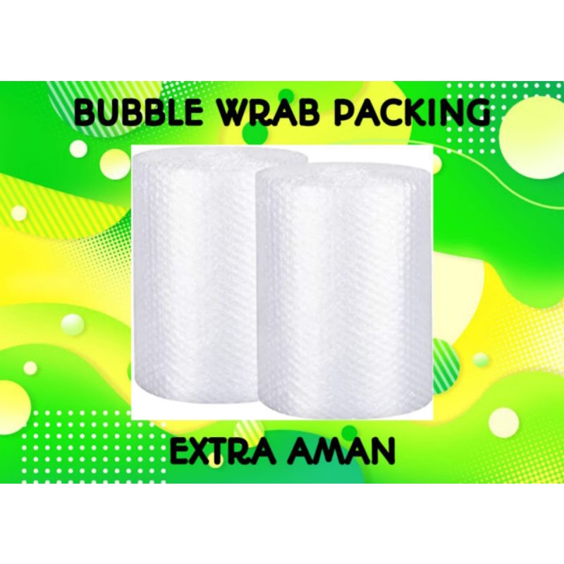 Jual tambahan bubble wrab extra aman | Shopee Indonesia