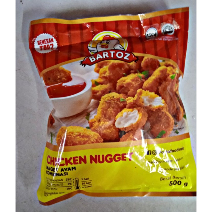 Jual Bartoz Chiken Nugget 500 gram | Shopee Indonesia