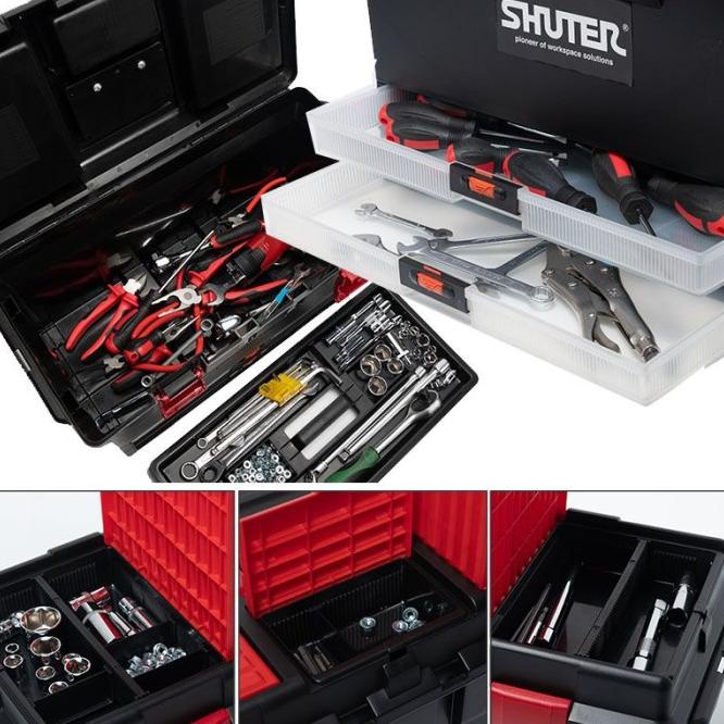 Jual Tool Box Professional 25 Kg Perkakas Toolbox Shuter Tb-802 | Shopee Indonesia