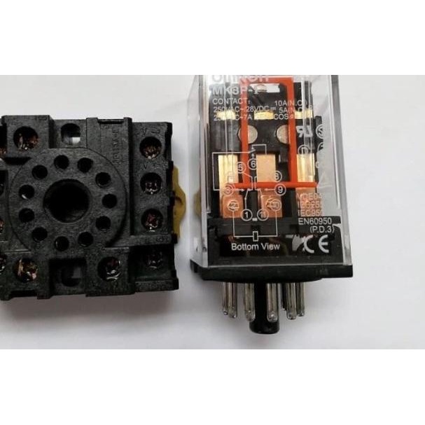 Jual Relay Omron MK3P 11 kaki 220 Volt AC Plus Socket - 220 Volt AC ...