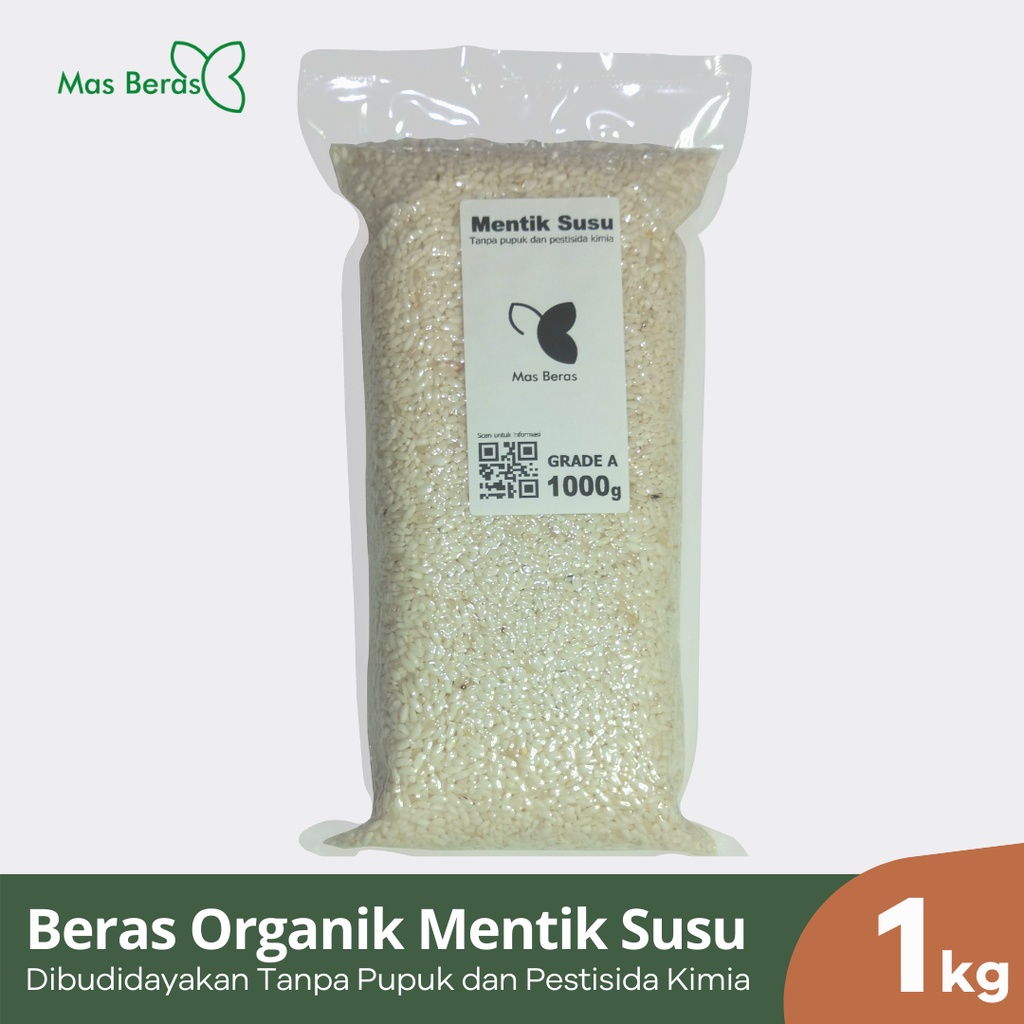 Jual Beras mentik susu organik sehat dari MasBeras 1 kg | Shopee Indonesia