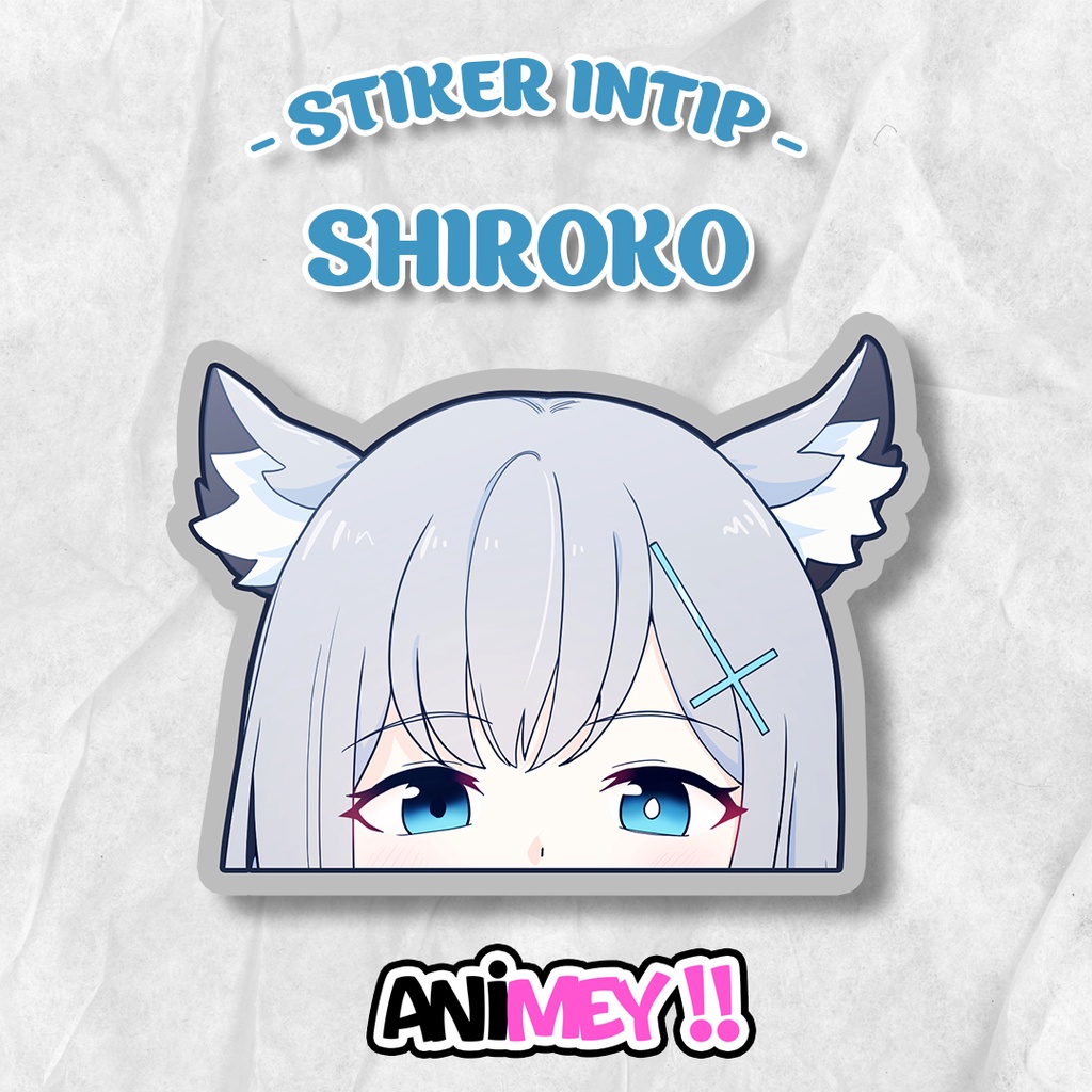 Jual Stiker Intip Shiroko Blue Archive / Sticker Anime Waterproof ...