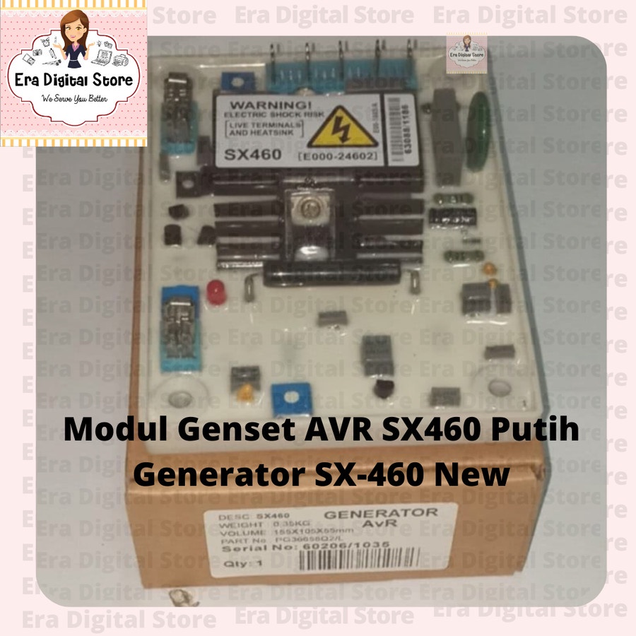 Jual Modul Genset AVR SX460 SX-460 Putih | Shopee Indonesia