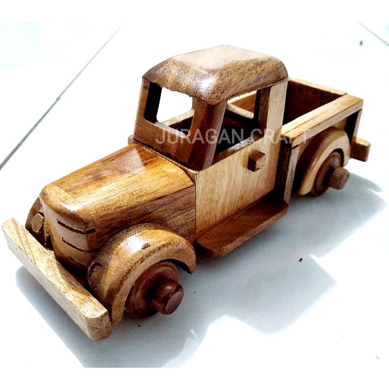 Jual MINIATUR KAYU DIECAST SEPEDA MOTOR HARLEY MOBIL PESAWAT BECAK KAYU ...