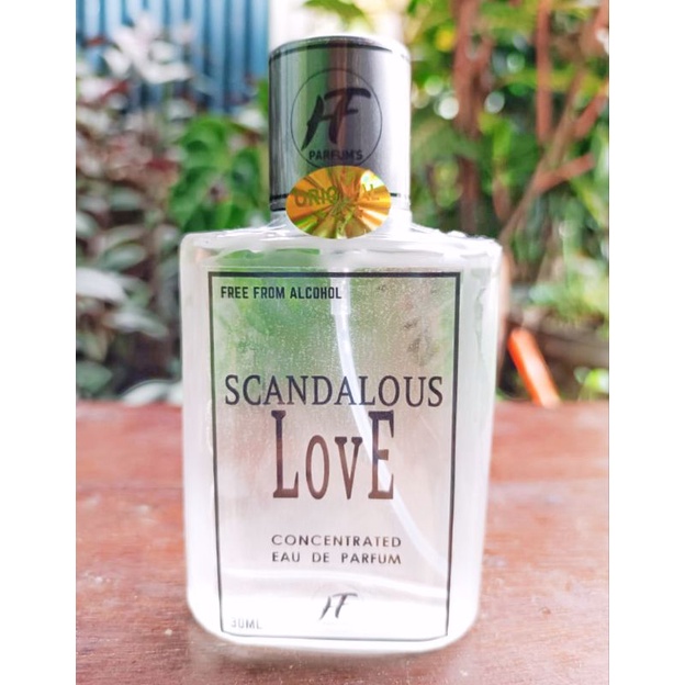 Jual Parfum Scandalous Love Spray 30ml HF | Shopee Indonesia