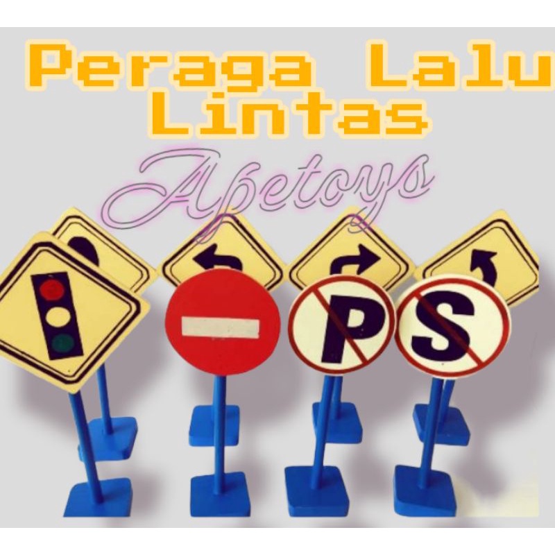 Jual Mainan Alat Peraga Rambu Lalu Lintas | Shopee Indonesia