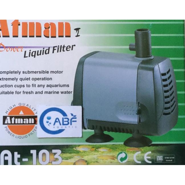 Jual Pompa Air ATMAN AT-103 untuk Akuarium dan Kolam Ikan | Shopee ...