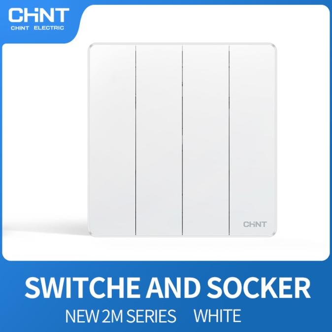 Jual TERMURAH CHINT G NEW2M 4-gang 1-way switch/saklar /SAKLAR LAMPU ... Jual TERMURAH CHINT G NEW2M 4-gang 1-way switch/saklar /SAKLAR LAMPU ...
