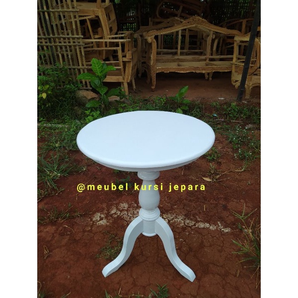 Jual MEJA GALLERY MEJA STUDIO FOTO MEJA NAKAS BULAT | Shopee Indonesia