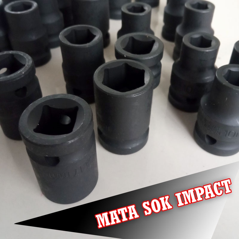 Jual Mata Kunci sok Key shock sock impact socket wrench ½ inch 6 PT ...