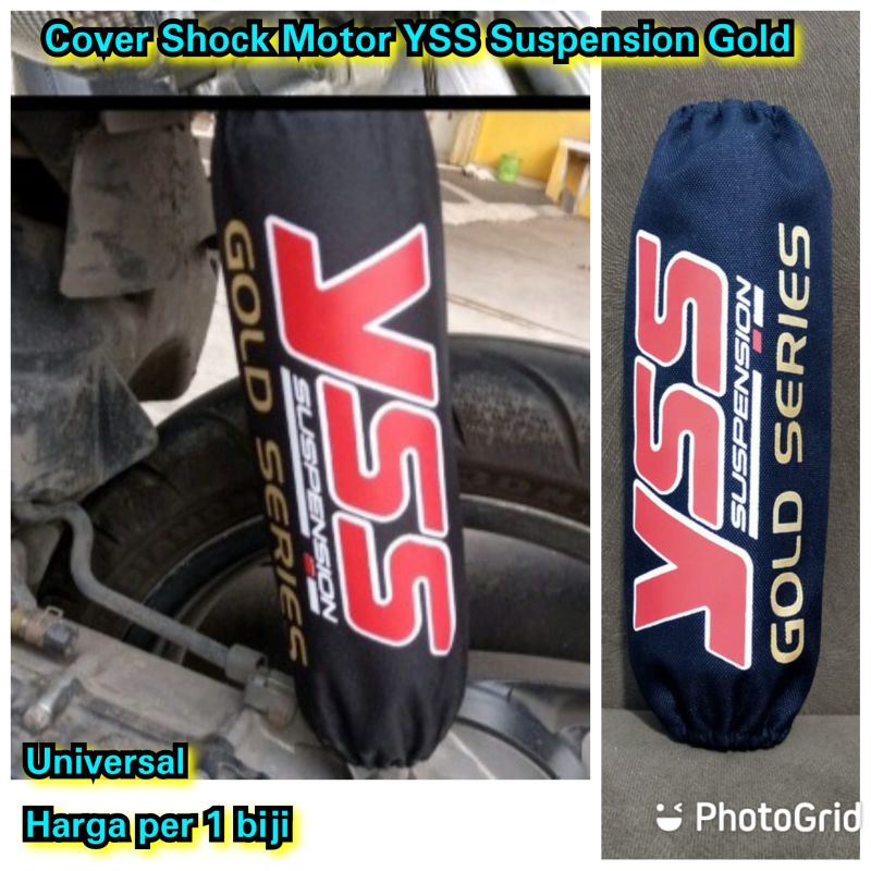 Jual Cover shock Motor yss gold Kover Sok Motor Universal Penutup Shock ...