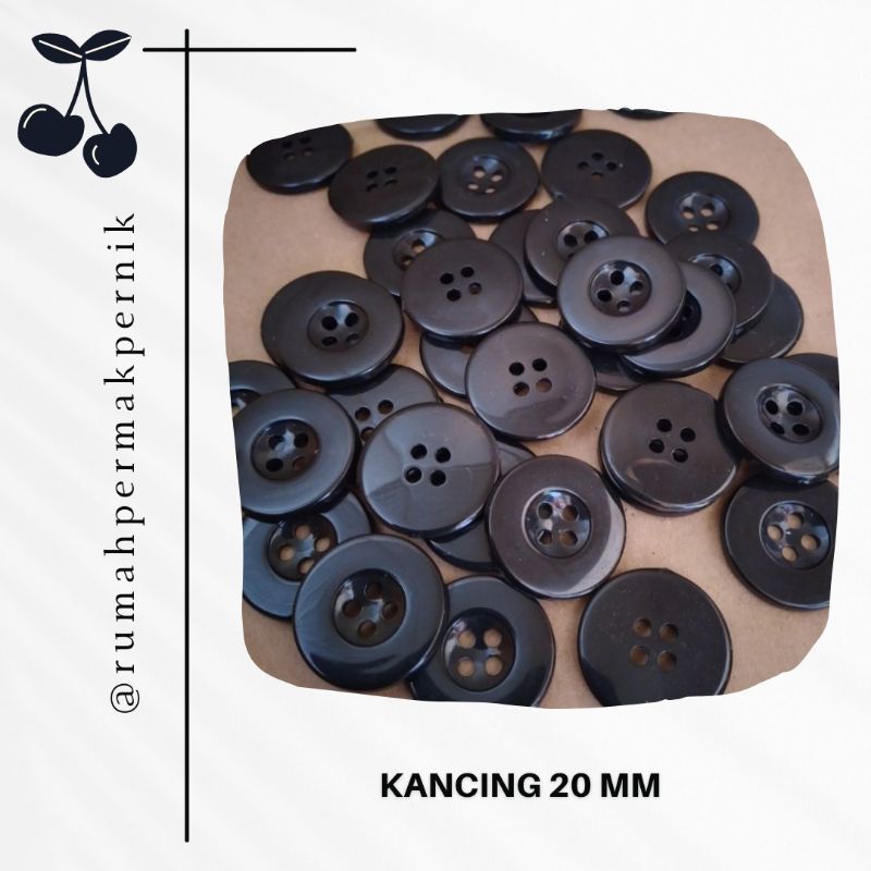 Jual Kancing Jas/ Celana 20 mm | Shopee Indonesia
