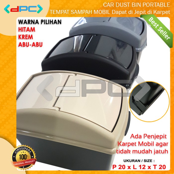 Jual Tempat Sampah Mobil Car Dustbin Recycle Bin Tong Sampah Multi ...