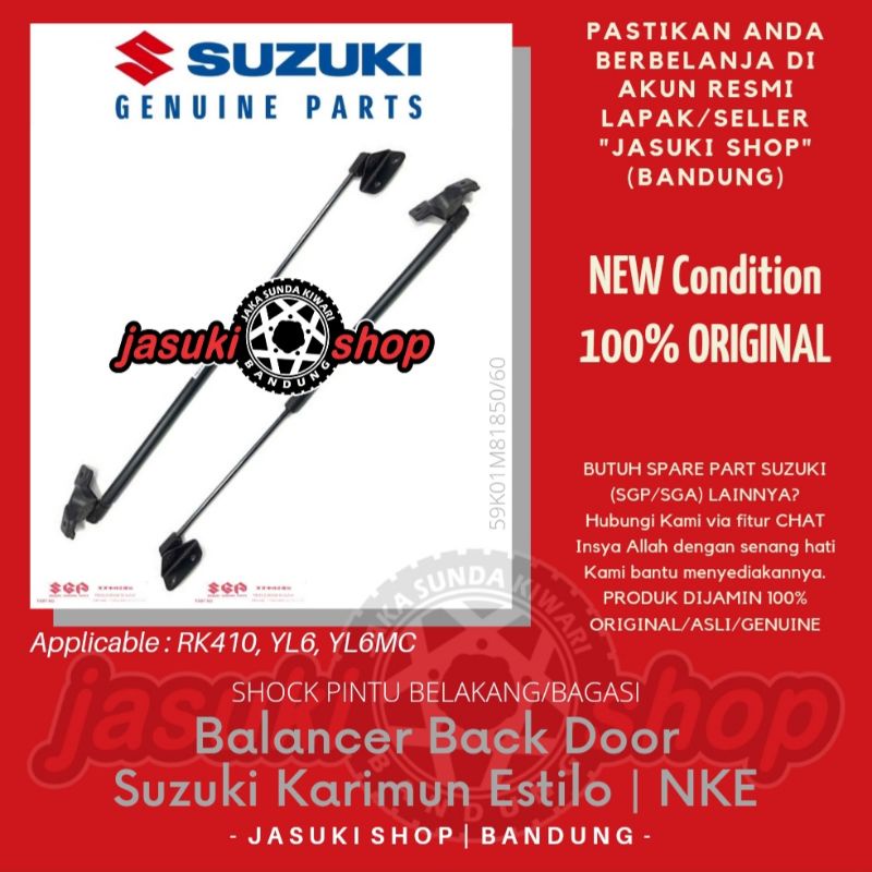 Jual Door Balancer Hidrolik Shock Pintu Suzuki Karimun Estilo RK410 YL6 ...