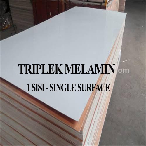 Jual TRIPLEK MELAMIN 12 MM DOFF MULTIPLEK PLYWOOD MELAMIN SINGLE ...