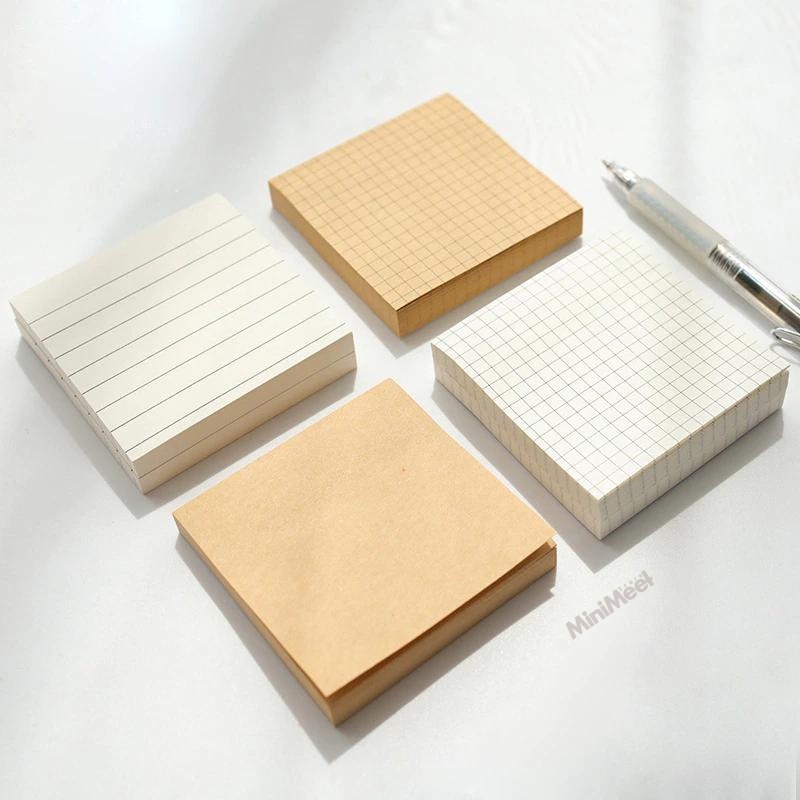 Jual Sticky Notes Kraft / Kertas Coklat Warna-warni Stickie Note Craft ...