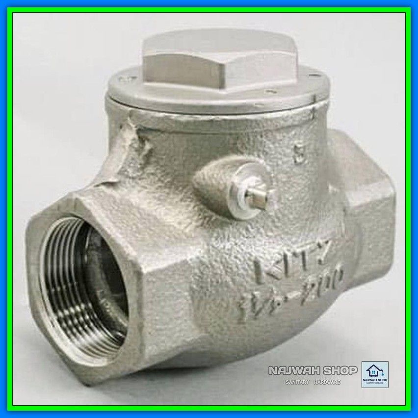 Jual Swing Check Valve / Klep Tabok 1.5" inch Kitz Tuslah Klep Class ...