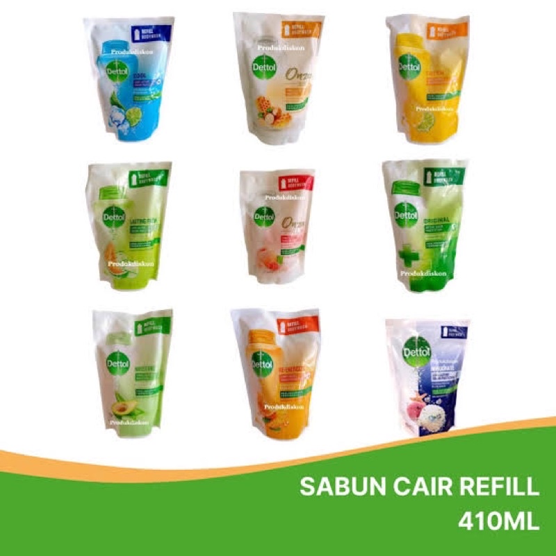 Jual Dettol Body Wash 410ml (Sabun Cair Refill) | Shopee Indonesia