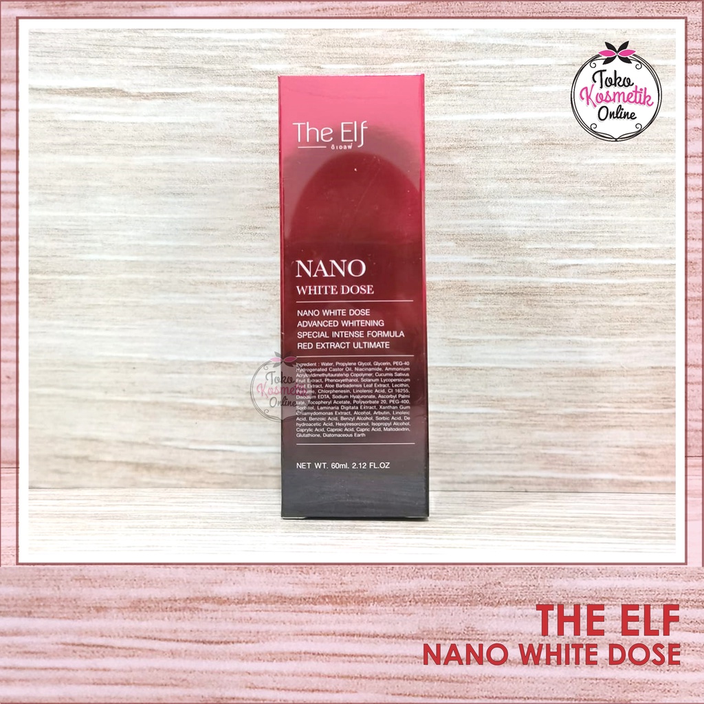 Jual THE ELF NANO WHITE DOSE ADVANCE WHITENING SPECIAL INTENSE FORMULA ...