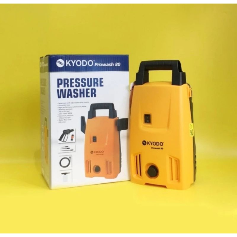 Jual KYODO Prowash 80 Mesin Cuci Mobil Motor AC Portable High Preasure ...