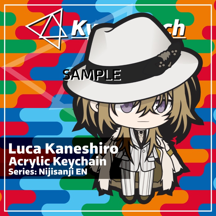 Jual Keychain Nijisanji English Luca Kaneshiro | KyraMerch Anime ...