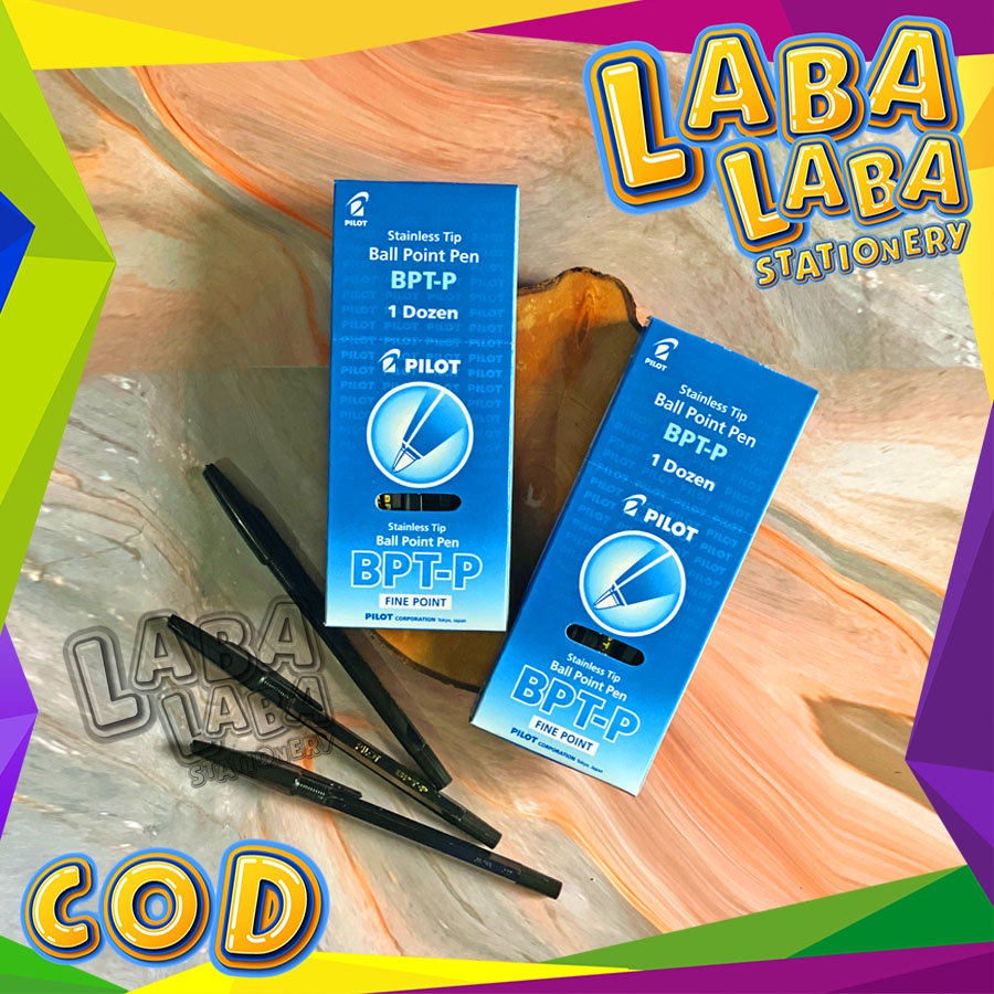 Jual LabaLabaStationery Pen Pilot BPTP / BPT-P Asli ORIGINAL (12 PCS) | Shopee Indonesia