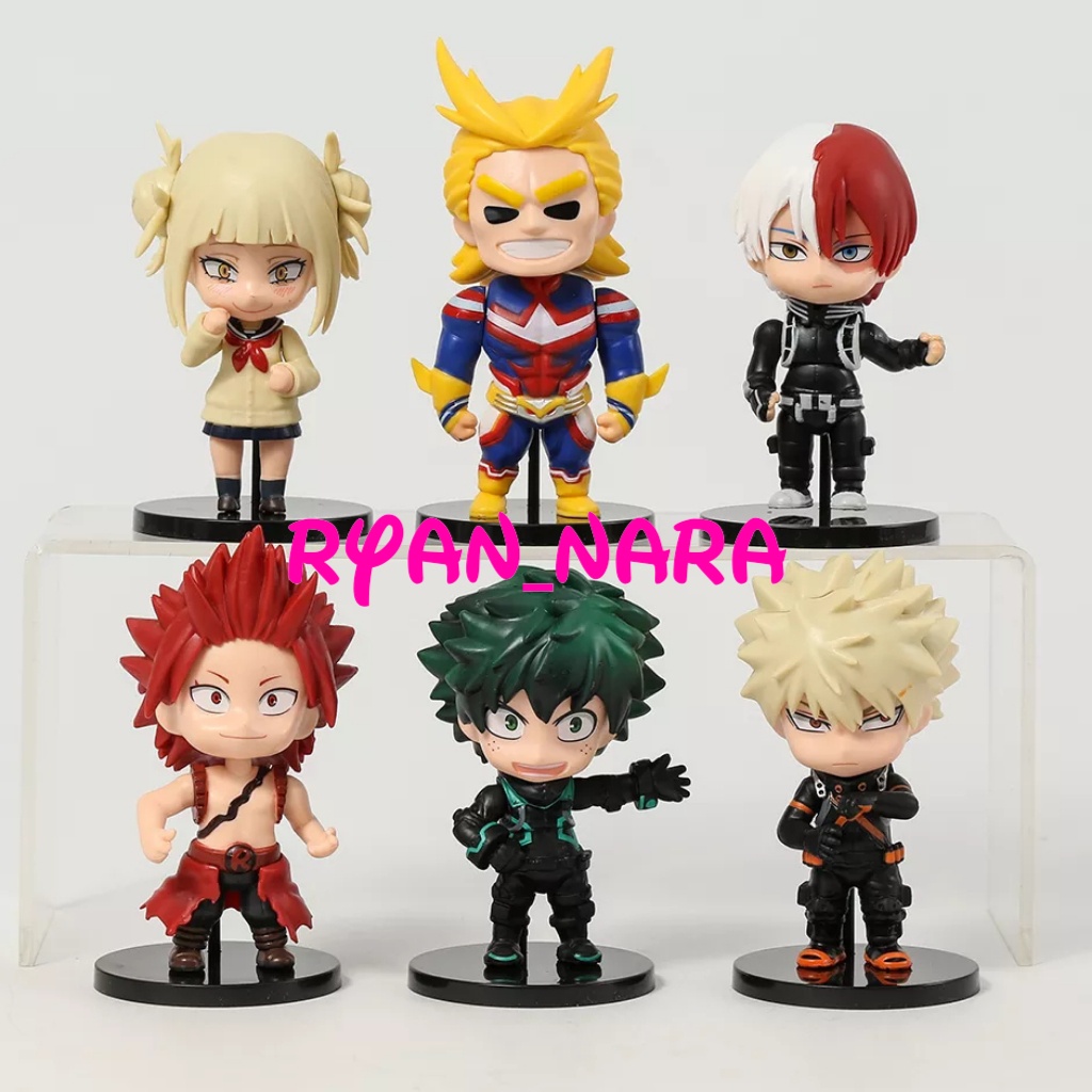 Jual Mainan Pajangan Action Mini Figure Anime Bokuno My Hero Academia ...
