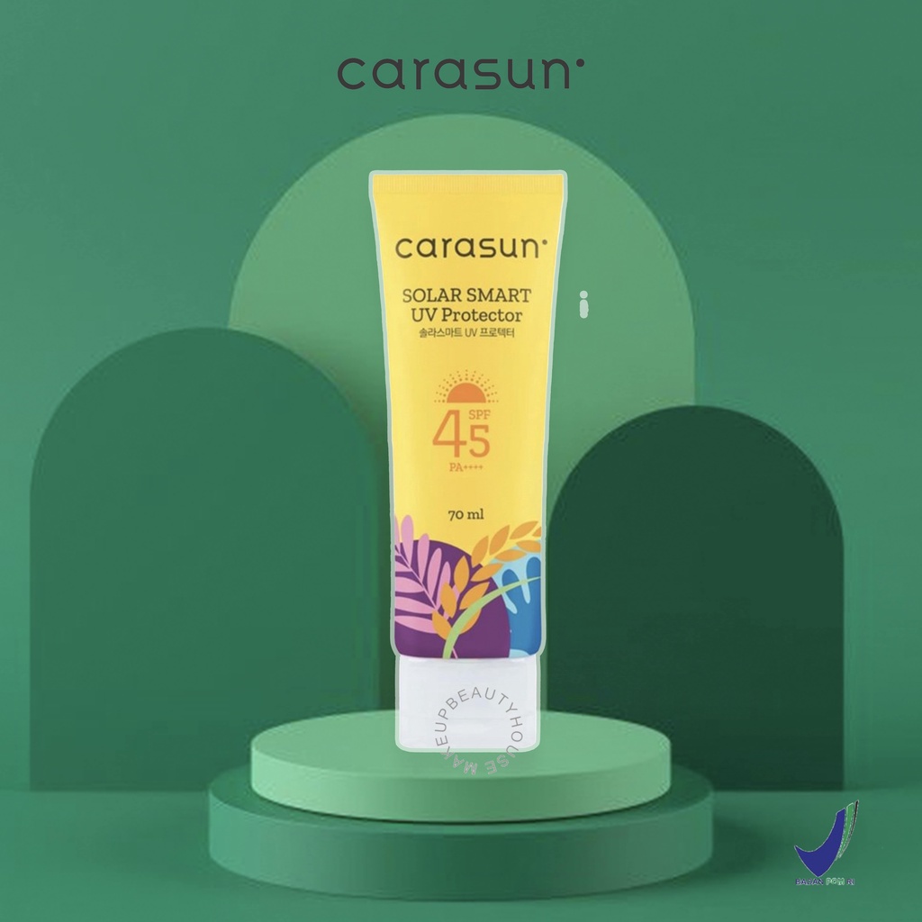 Jual CARASUN Solar Smart UV Protector Sunscreen 70ml | Shopee Indonesia