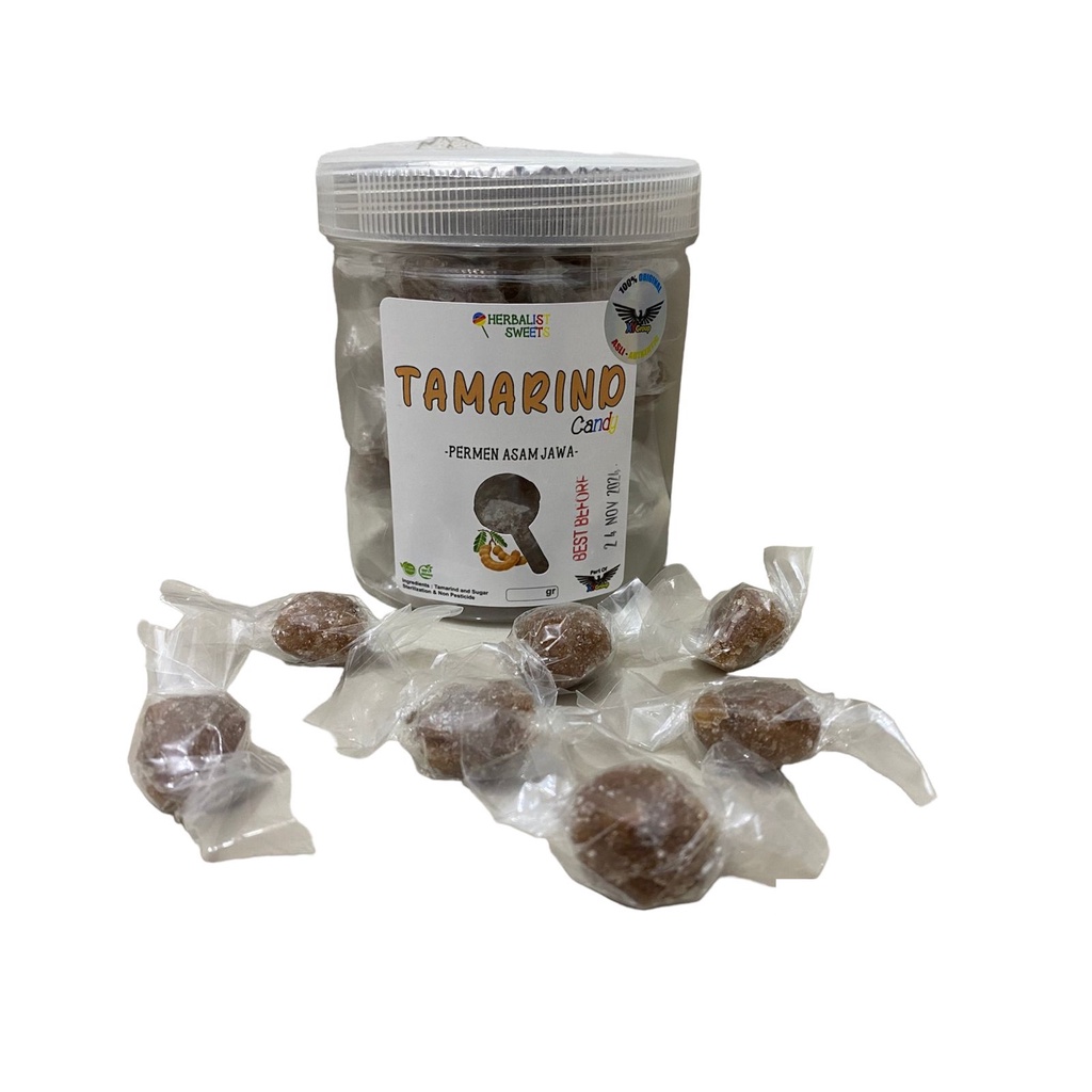 Jual Herbalist Sweets Tamarind Candy atau Permen Asem Jawa Bonbon 200g ...