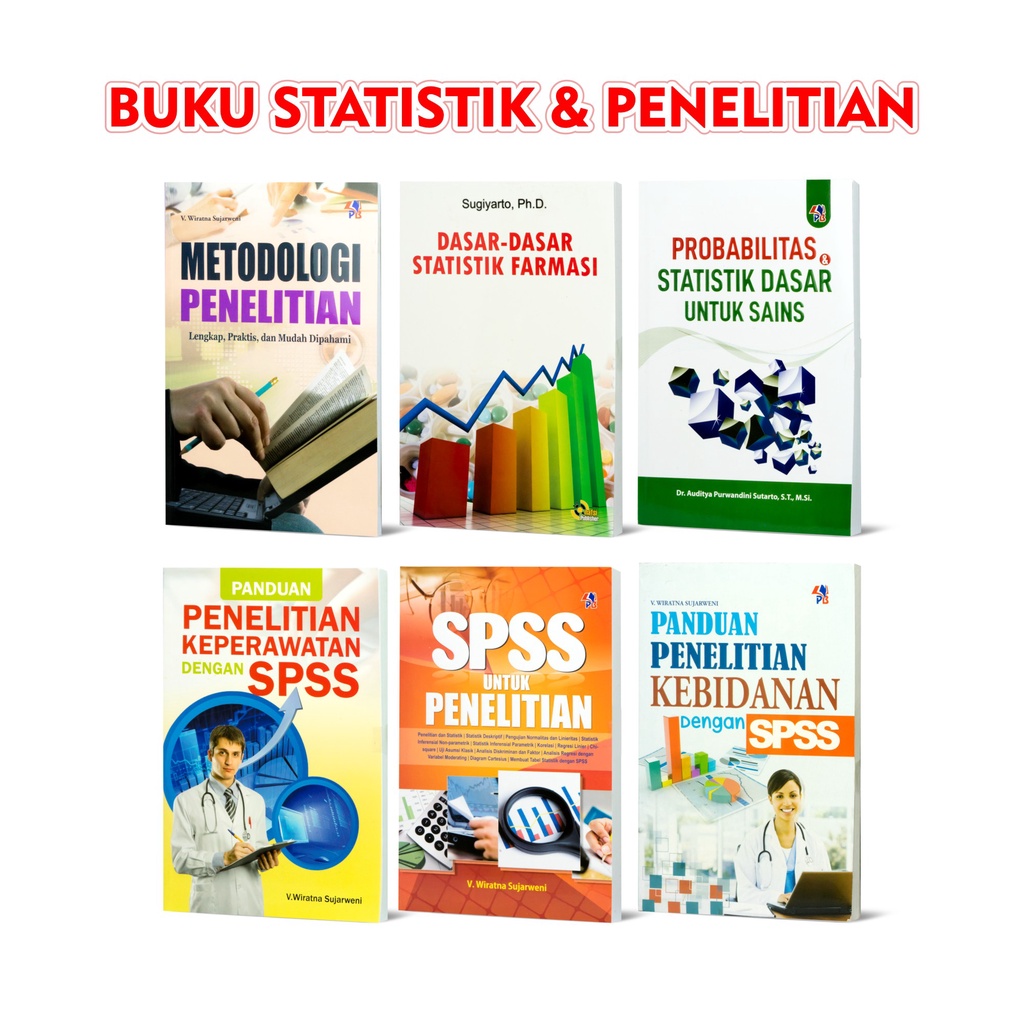 Jual Buku Metodologi Penelitian : Probabilitas & Statistik Dasar Untuk Sains / Panduan ...