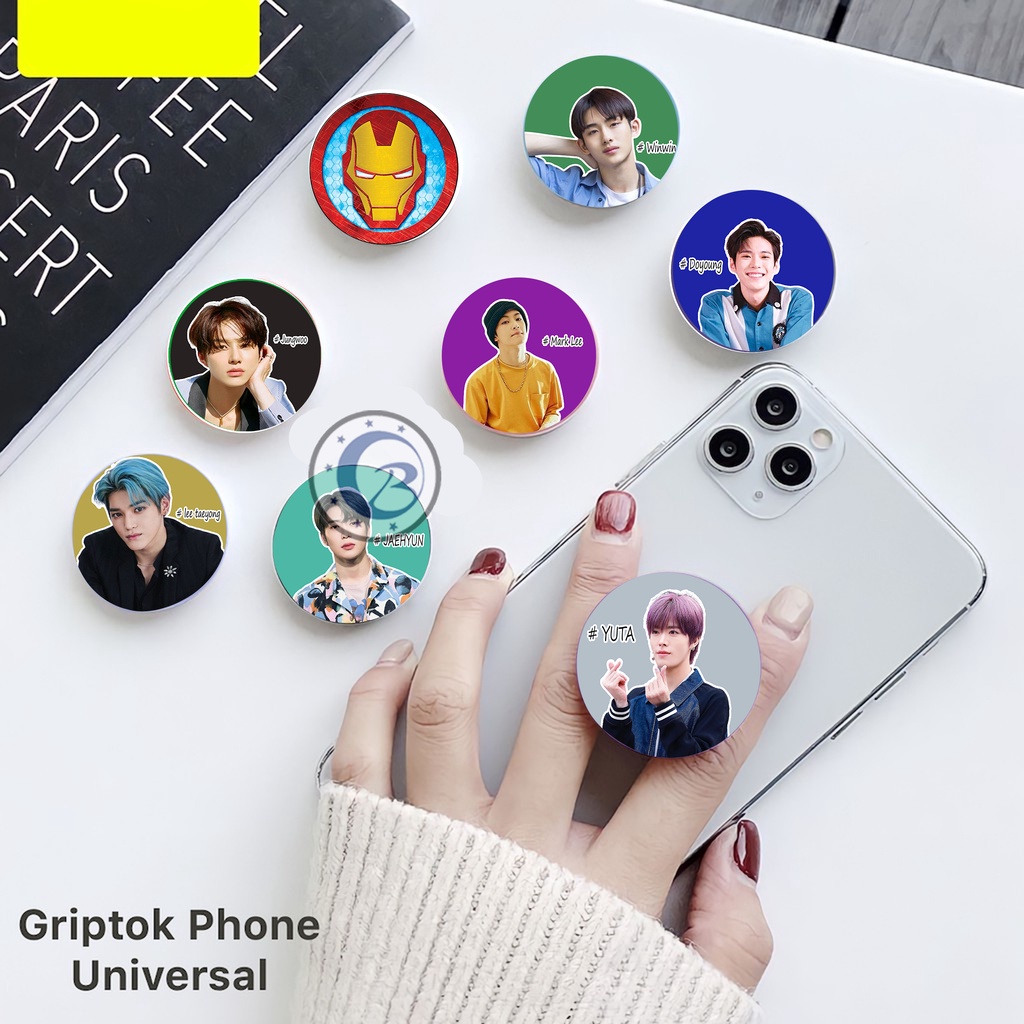 Jual POPSOCKET HP / GRIPTOK / STAND HP / PHONE STAND / PHONE GRIP KPOP ...