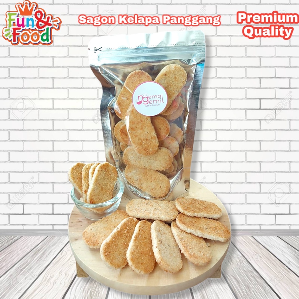 Jual Sagon Kelapa Bakar Homemade Sagon Kelapa Panggang Gurih dan Renyah ...