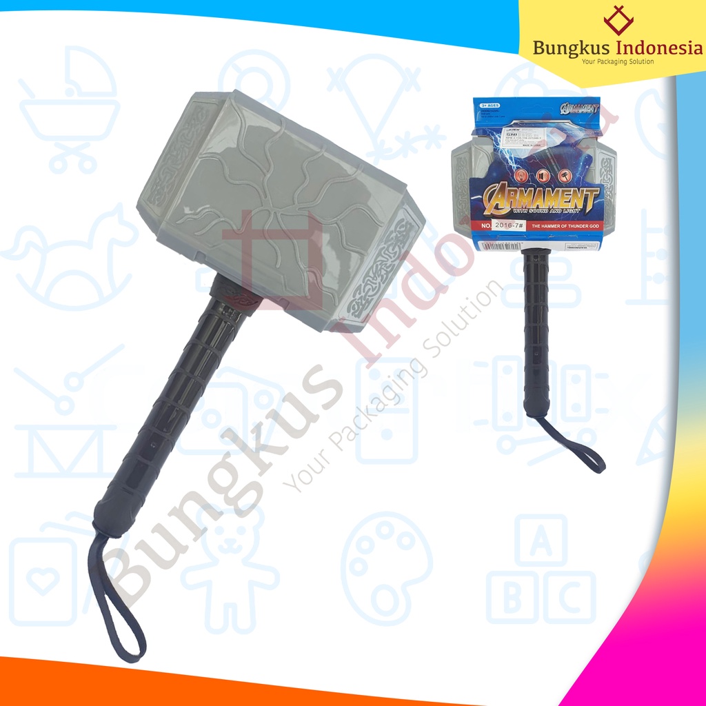 Jual Mainan Palu Thor / Mjolnir / Thor Avengers | Shopee Indonesia