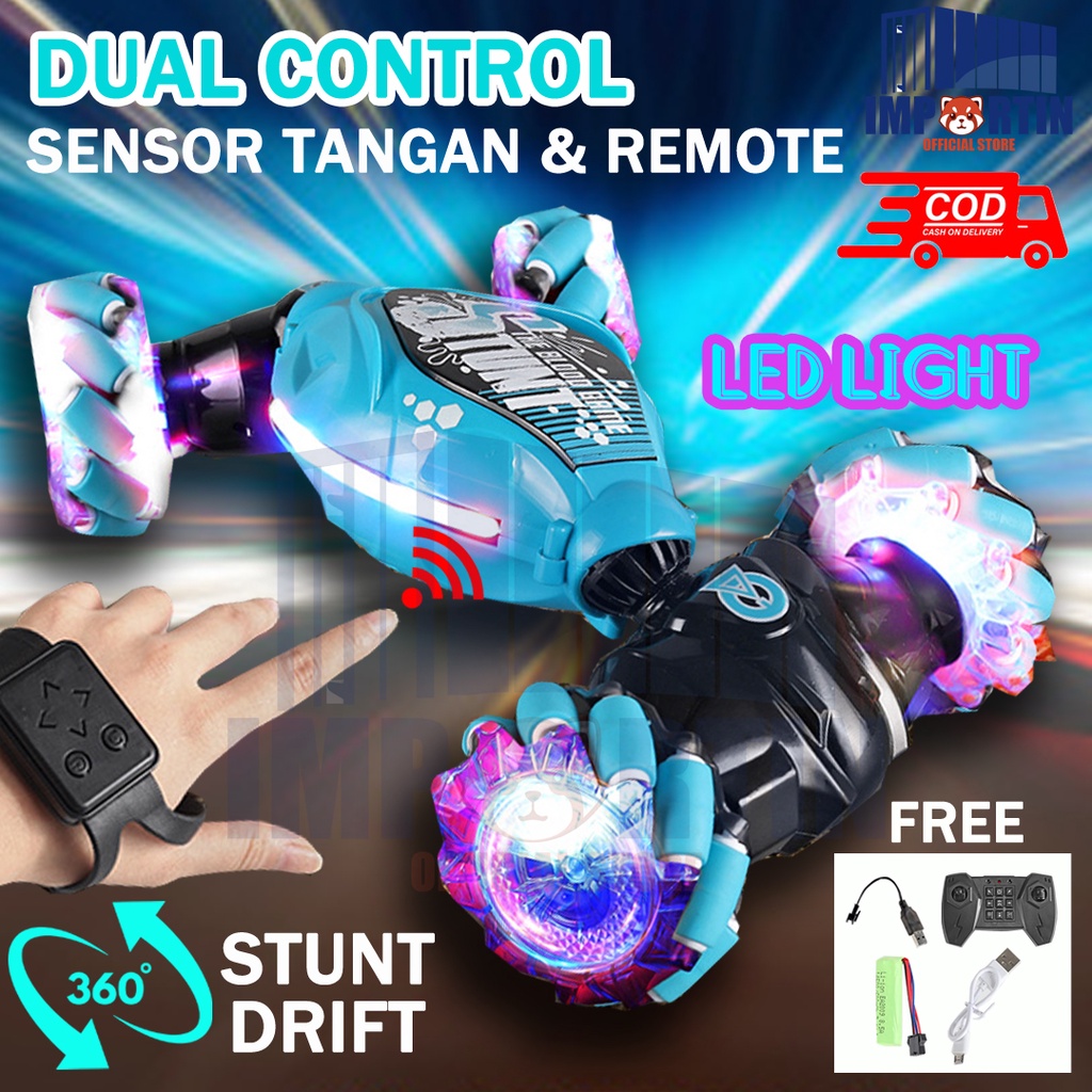 Jual Mobil Remote Control Sensor Tangan Mini Skidding Gesture Sensing ...