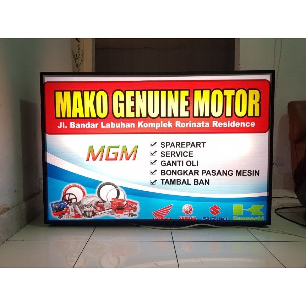 Jual Cetak Backlite Banner, Bahan Neon Box, Cetak Backlight, Backlite ...